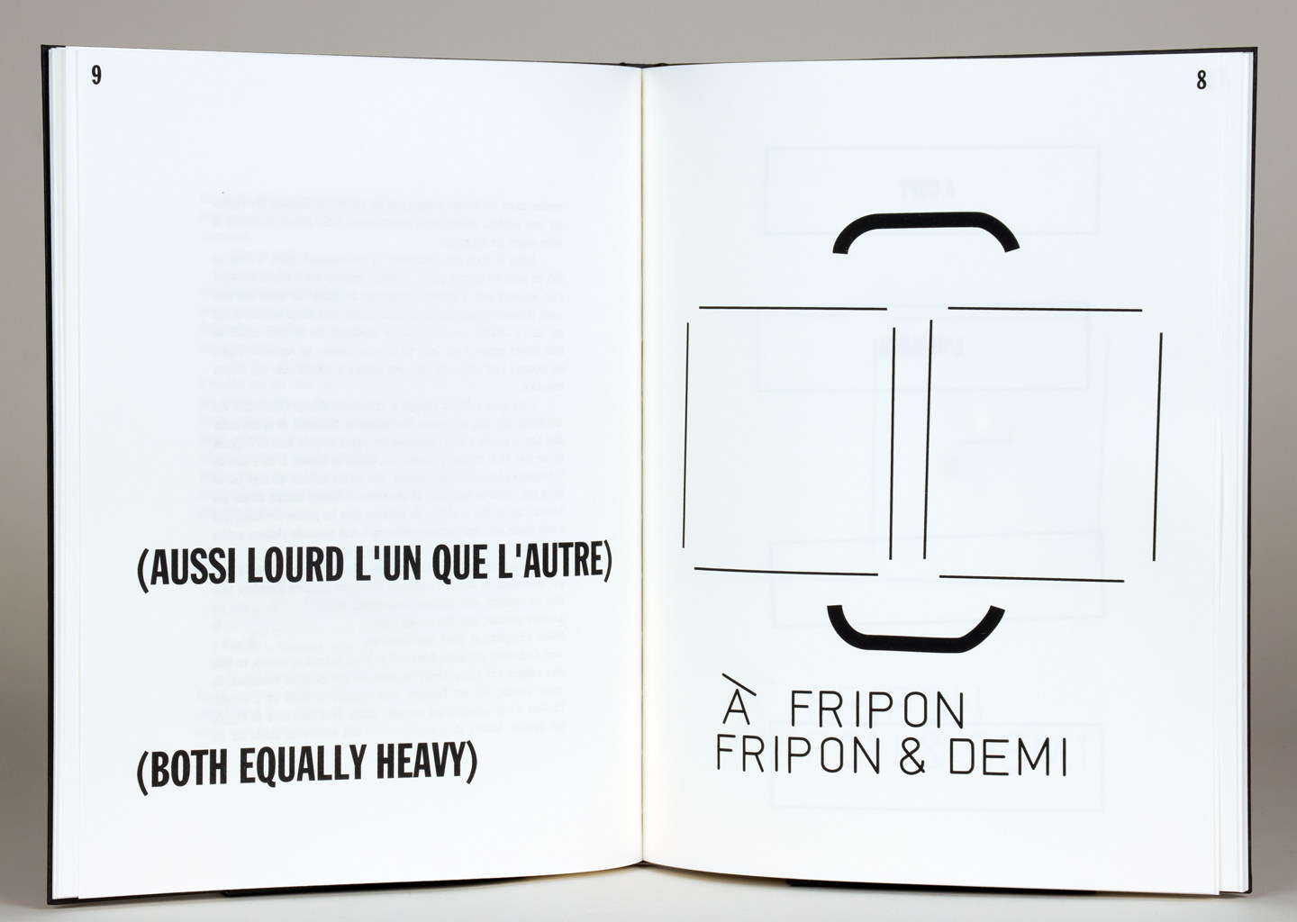 Lawrence Weiner. À fripon fripon & demi. Jean-Claude Lebensztejn. Une ...